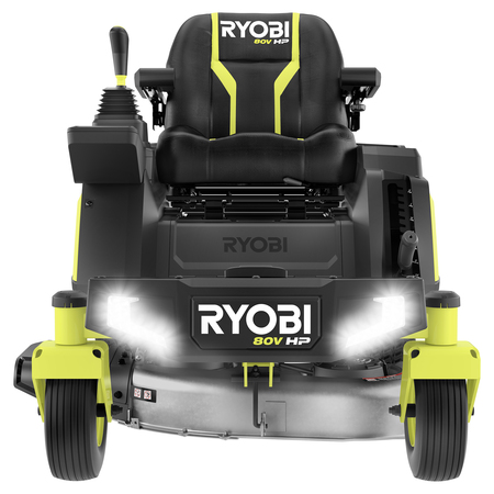 80V HP BRUSHLESS 30" LITHIUM ELECTRIC ZERO TURN RIDING MOWER | RYOBI Tools